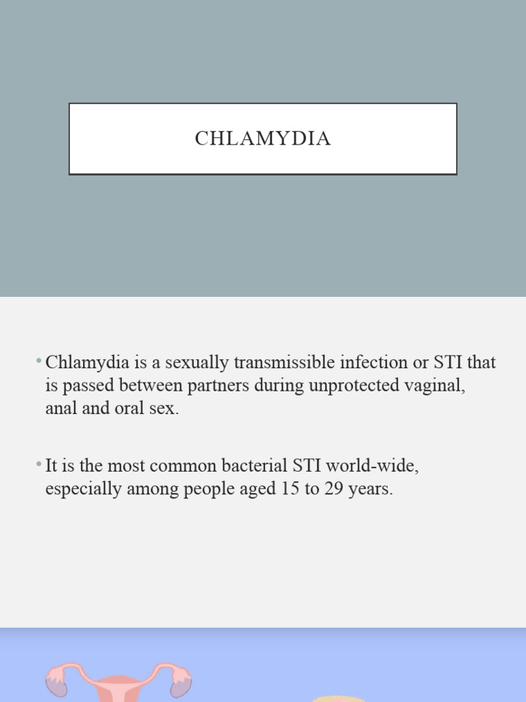 Chlamydia | PDF | Sexually Transmitted Infection | Vagina