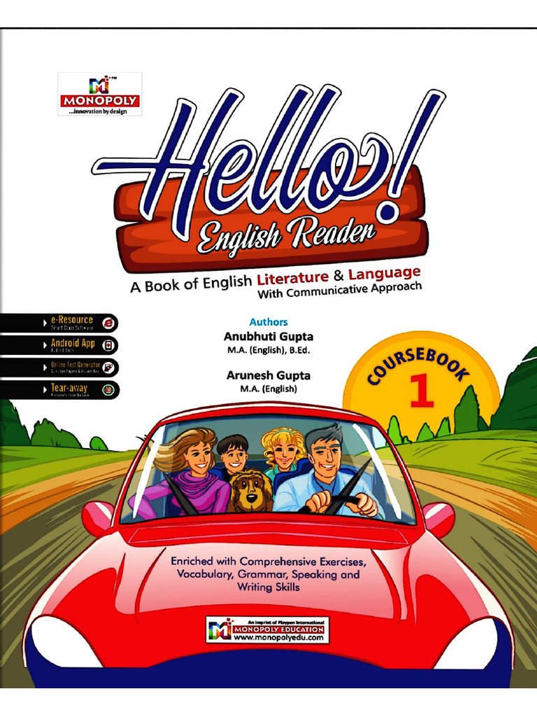 Hello! English Reader Coursebook-1 | PDF