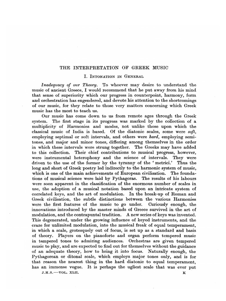 Ancient Microtonal Ratios | PDF | Interval (Music) | Elements Of Music