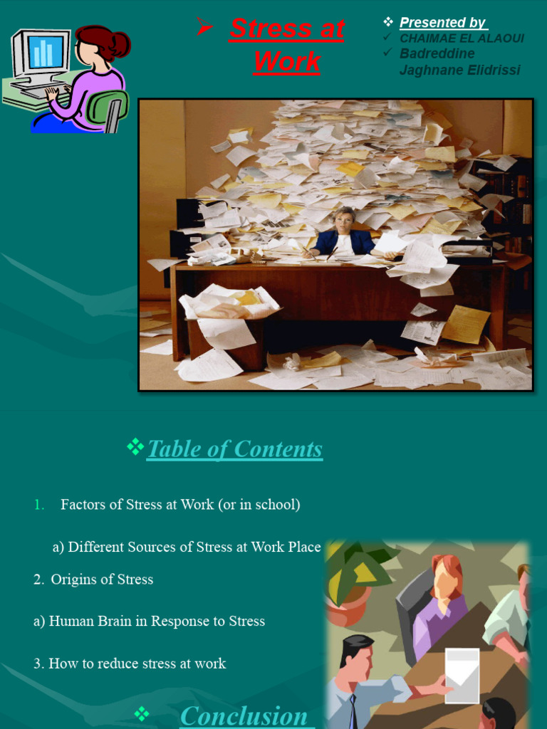 Stress at Work | PDF | Stress (Biology) | Emotions