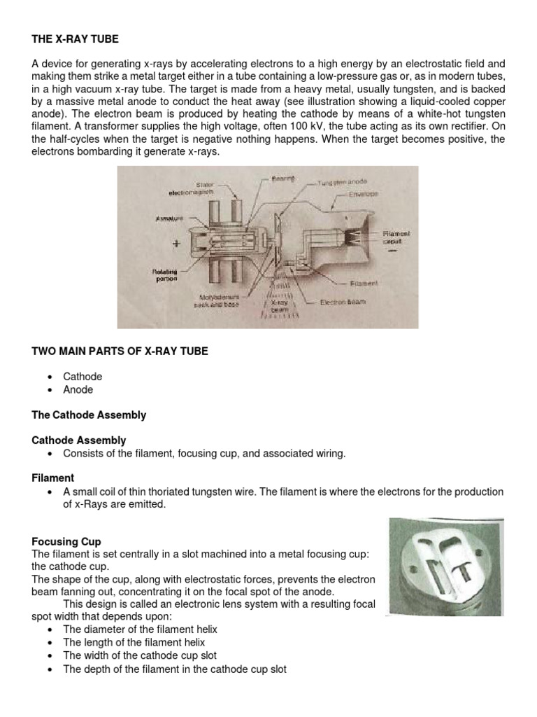 Finals Principles | PDF | Rectifier | X Ray