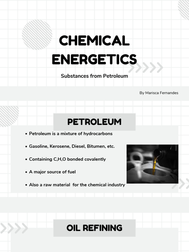 Chemical Energetics Notes | PDF