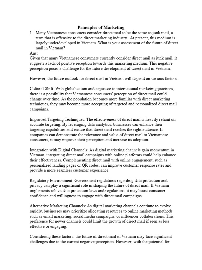 Principles of Marketing | PDF | Pricing | Marketing