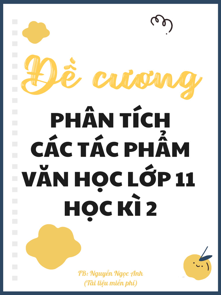 Đề Cương Ngữ Văn 11 HK2 | PDF