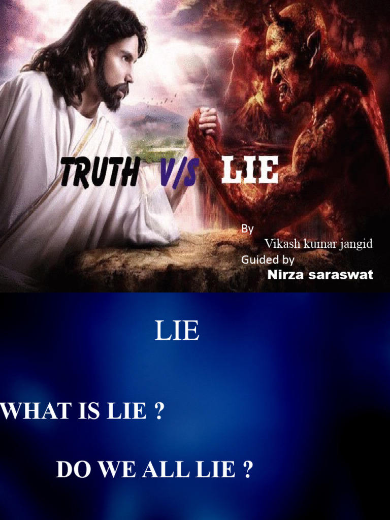 Understanding Lies and Truth | PDF