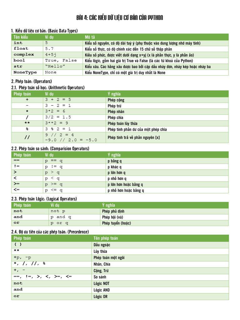 Bai 4 Cac Kieu Du Lieu Co Ban Pdf