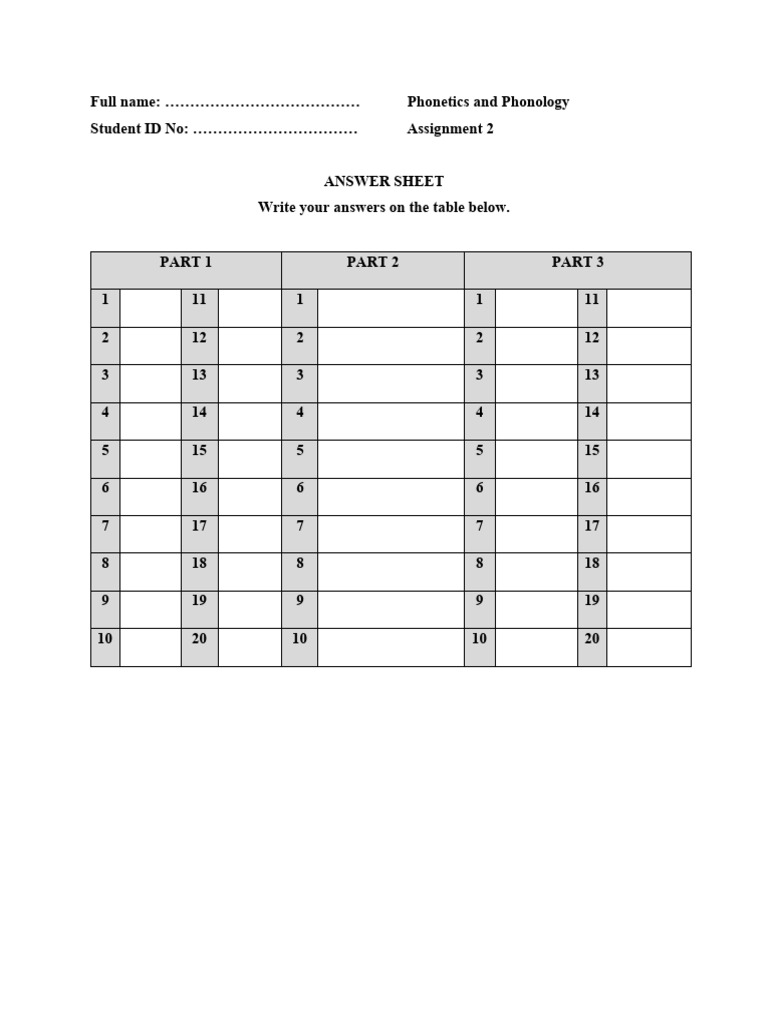 Assignment 2 - Vowels | PDF | Vowel | Phoneme