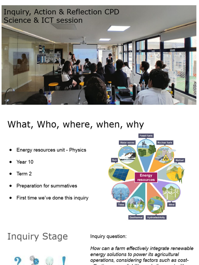 Inquiry Based Learning | PDF | Educational Technology | Energy Development