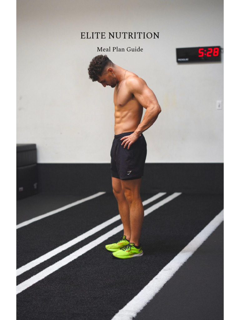 Elite Nutrition | PDF | Salad | Dehydration