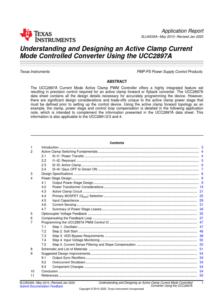 Active Clamp For Fast Transient | PDF | Field Effect Transistor | Capacitor