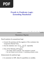Understanding the Resolution Principle | PDF | Logic | Mathematical Logic
