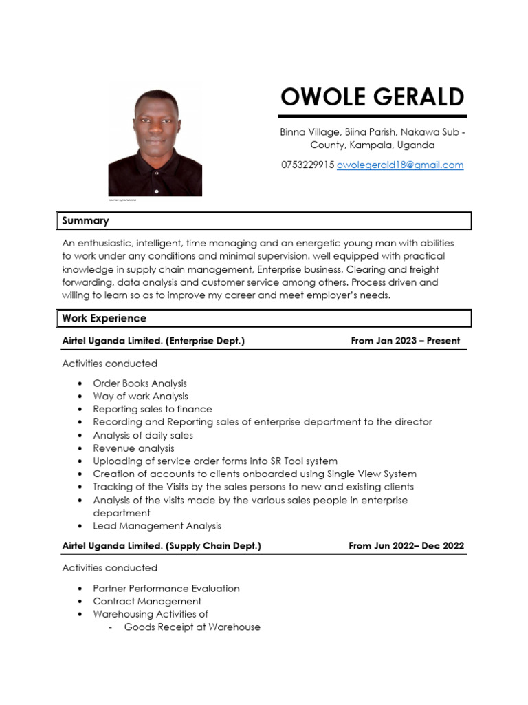 Credentials 002 | PDF | Supply Chain | Business