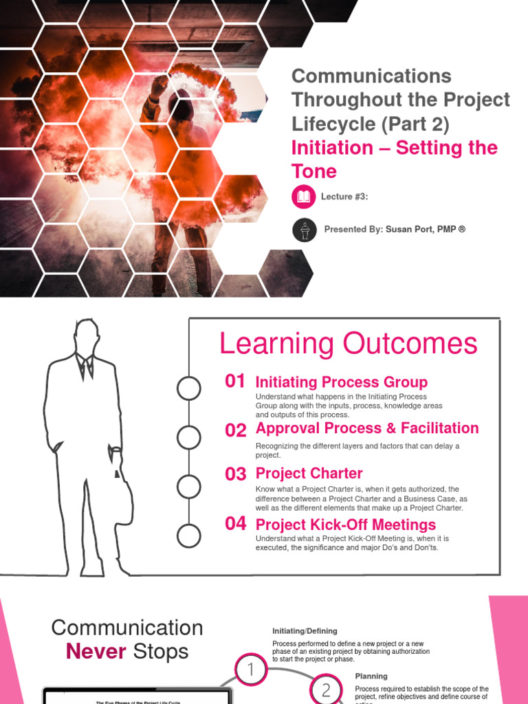 W3 CommunicationsThroughoutProjectLifecycle InitiationSettingTheTone | PDF | Wi Fi | Communication