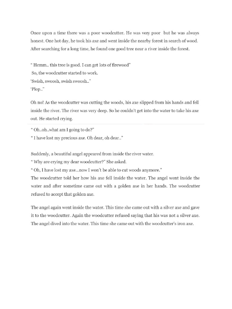 Story Text Year 4 2024 | PDF