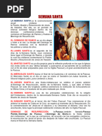 Periodico Mural Semana Santa | PDF | Pascua de Resurrección | Liturgia ...