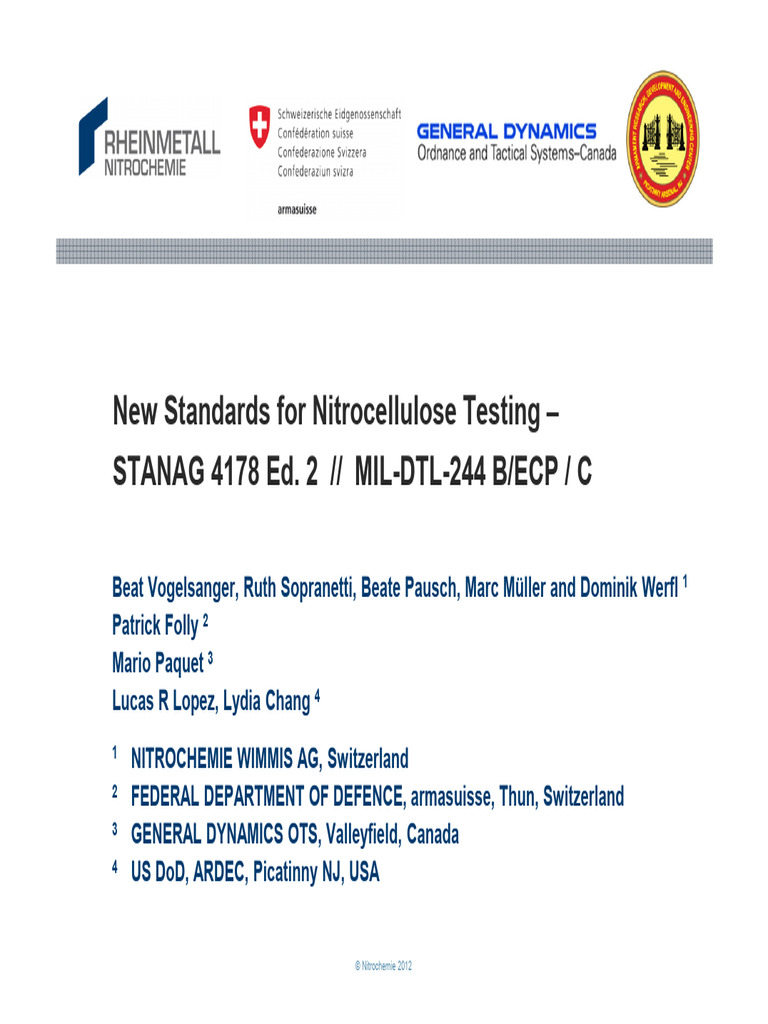 Session 1 01 Vogelsanger New Standards For NC Testing | PDF ...