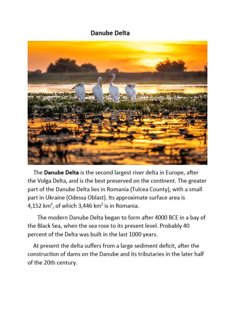 Danube Delta | PDF