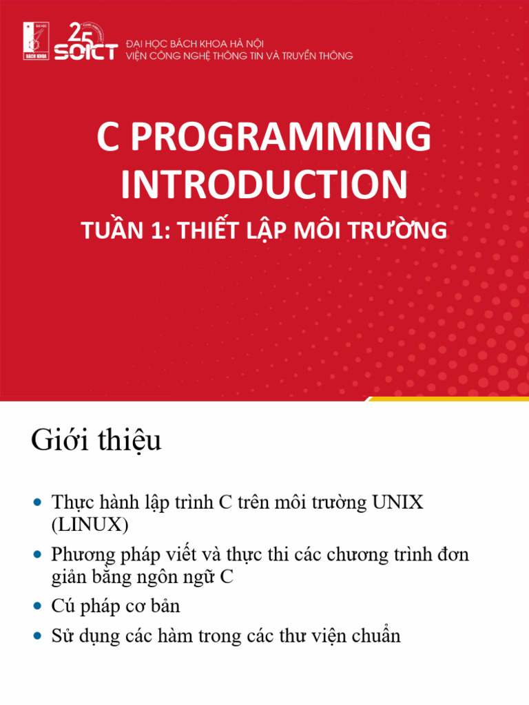 CIntro Week01 VI | PDF