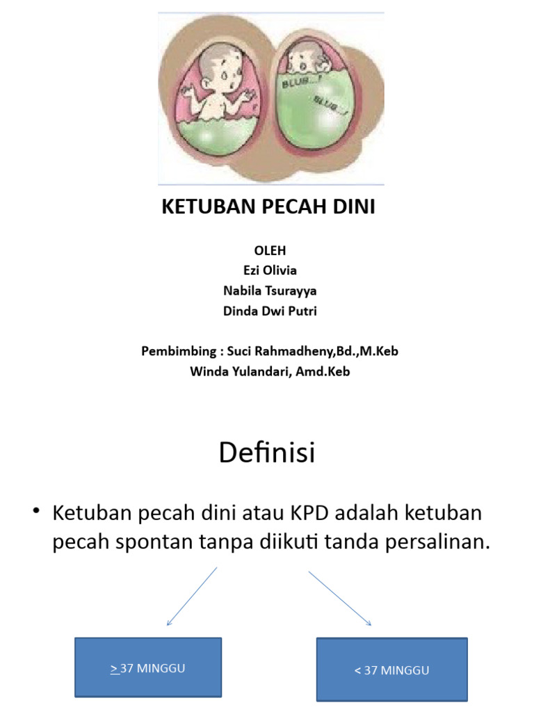Ketuban Pecah Dini | PDF