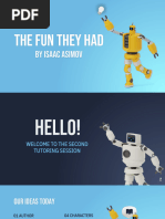 The Fun They Had | PDF | Isaac Asimov | Laughter