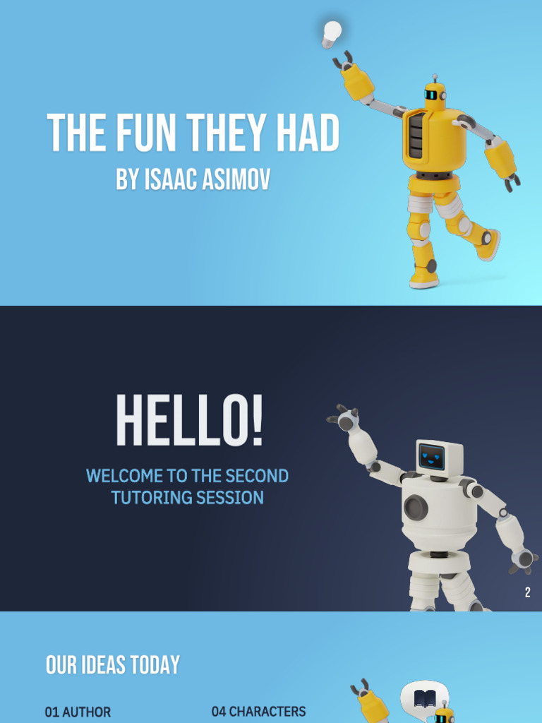 3 - The Fun They Had by Isaac Asimov | PDF | Isaac Asimov | Behavior ...