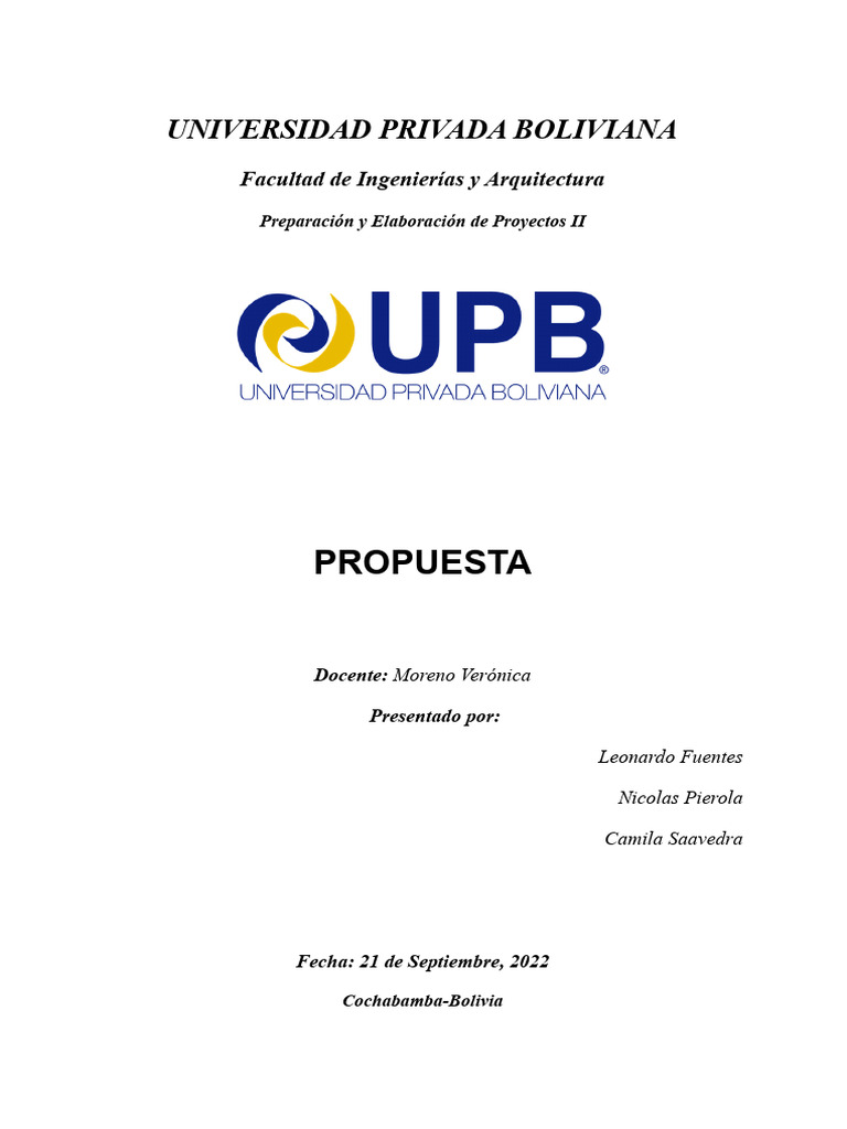 Propuesta Cami | PDF