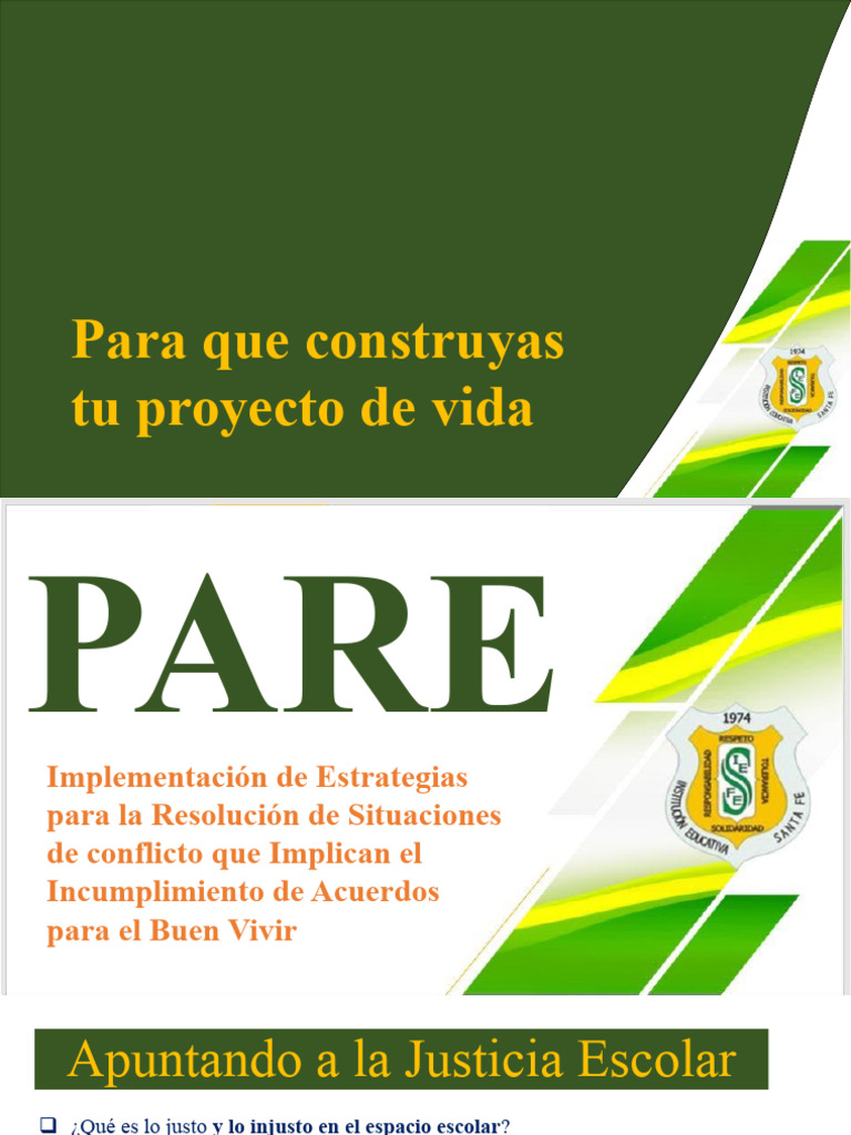 Pare - Version Septiembre 2023 | PDF
