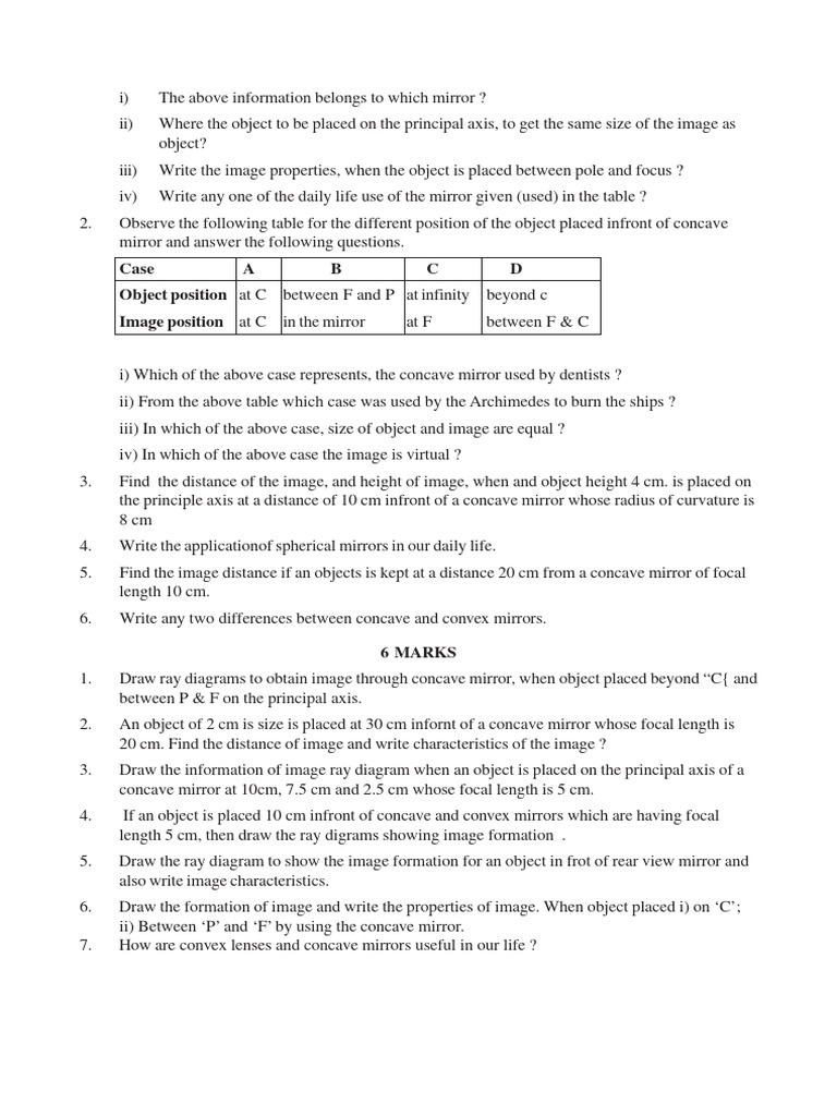 REFLECTION | PDF | Mirror | Optics