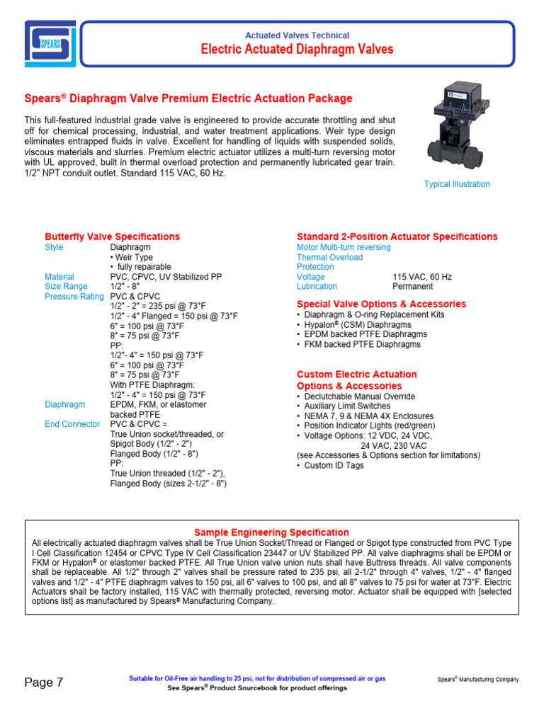 Acttech Act Pavpo T Act Eadv T | PDF | Valve | Actuator