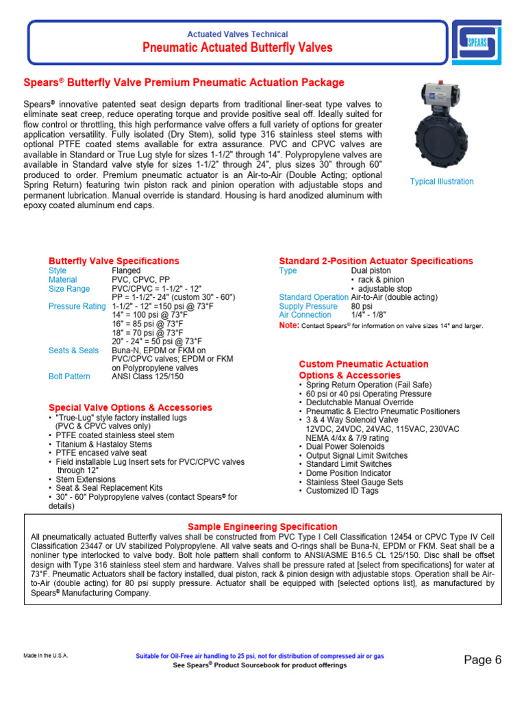 Acttech Act Pavpo T Act Pabv T | PDF | Valve | Actuator