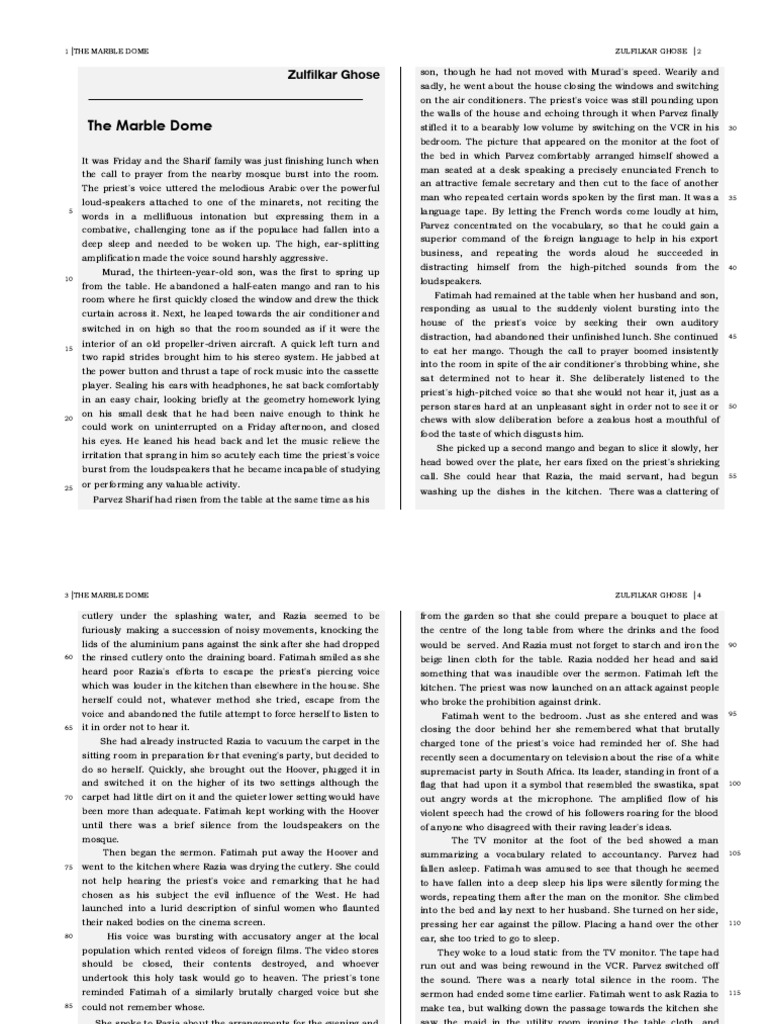 Extensive Reading Work | Download Free PDF | Dome