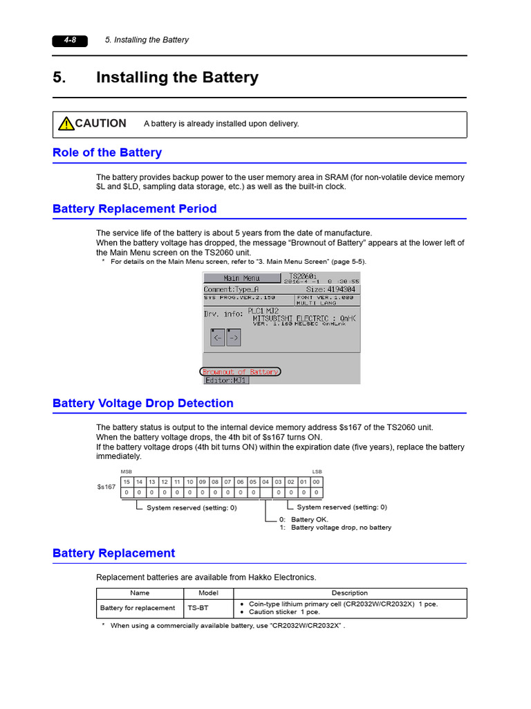 Installing The Battery | PDF | Random Access Memory | Computing