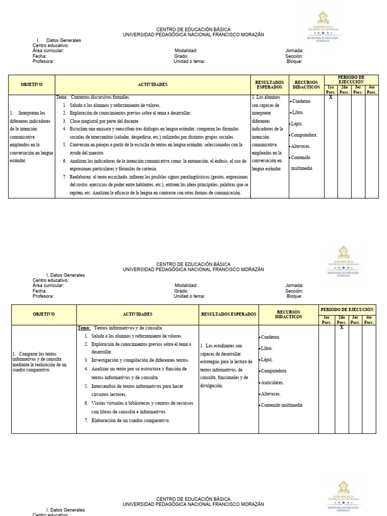 8vo Grado | PDF | Maestros | Educación primaria