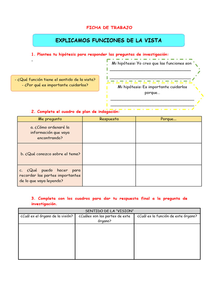 Ficha Cyt Jue 23 Sentido Vista | PDF