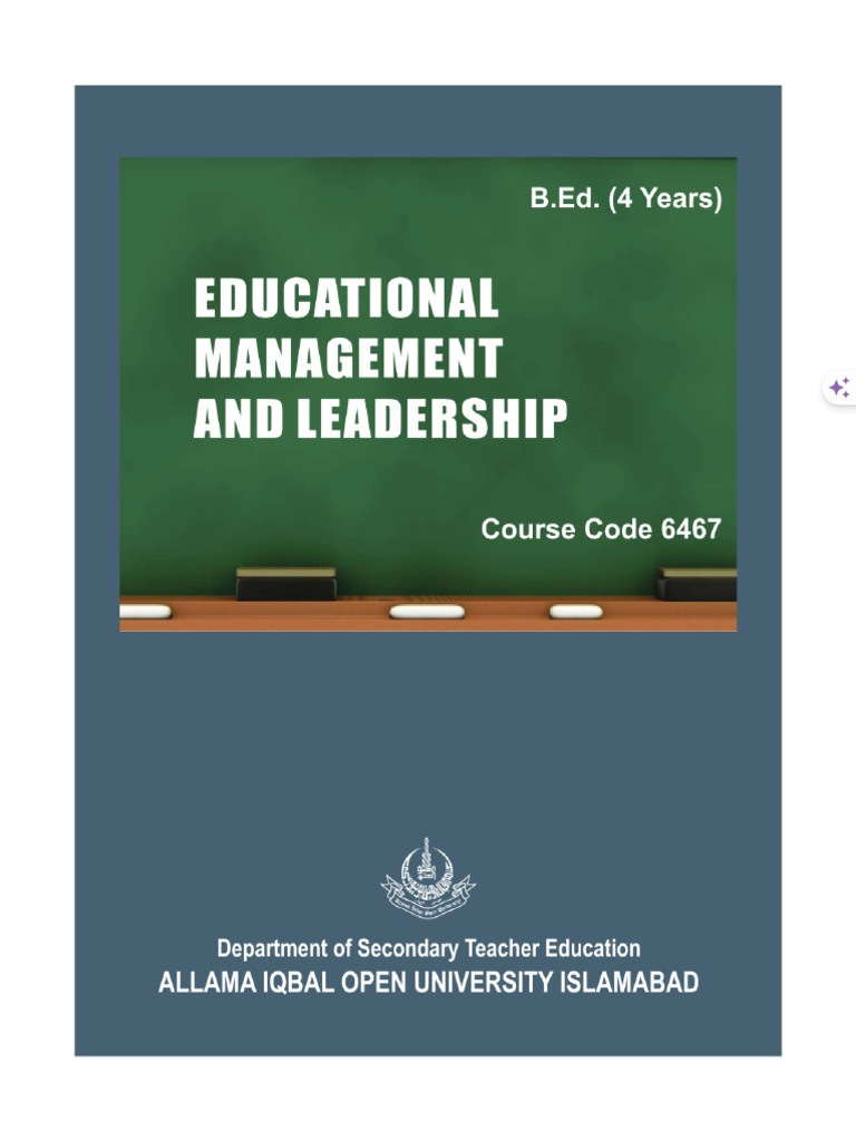 Educational Management And Administration Pdf