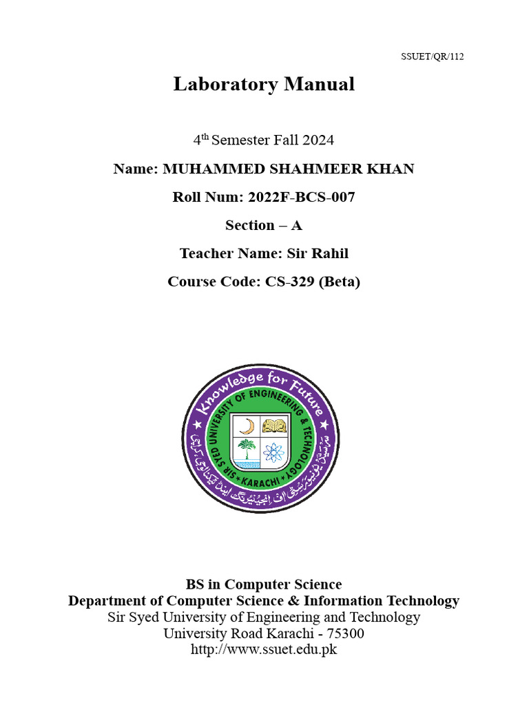 Lab 1 Pdf Simulation Laboratories