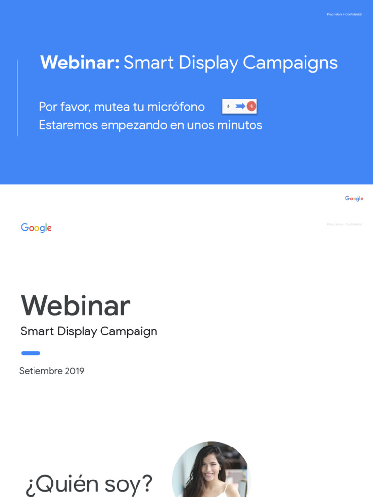 Estrategias para Smart Display Campaigns | PDF | Internet | Sitios web