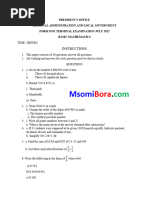 Basic Mathematics Form One Notes 2025 by MR. ELIAMANI CHALIGHA | PDF ...