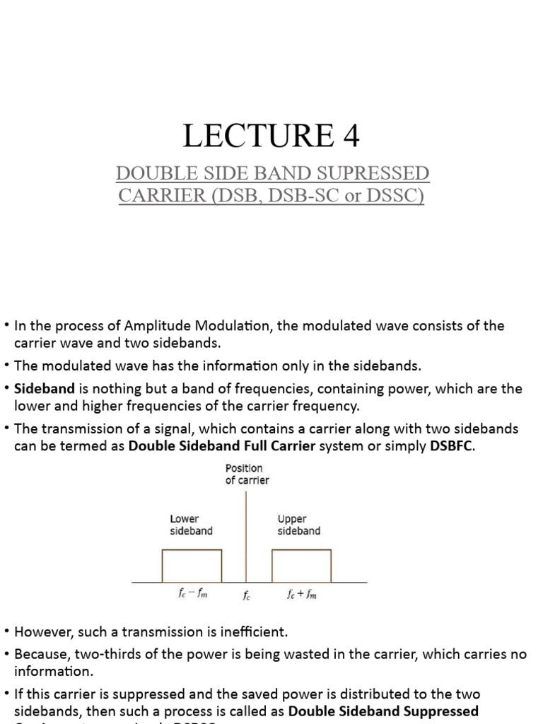 Lecture 4 | PDF | Radio | Telecommunications Engineering