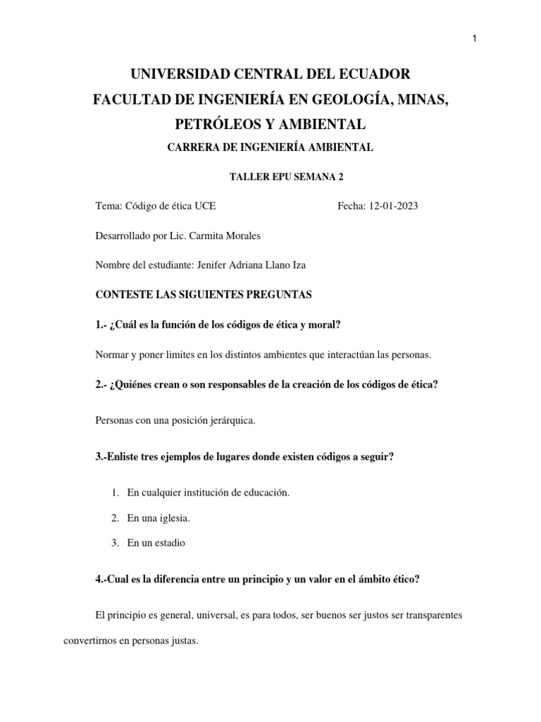 Taller Epu Semana 2 | PDF