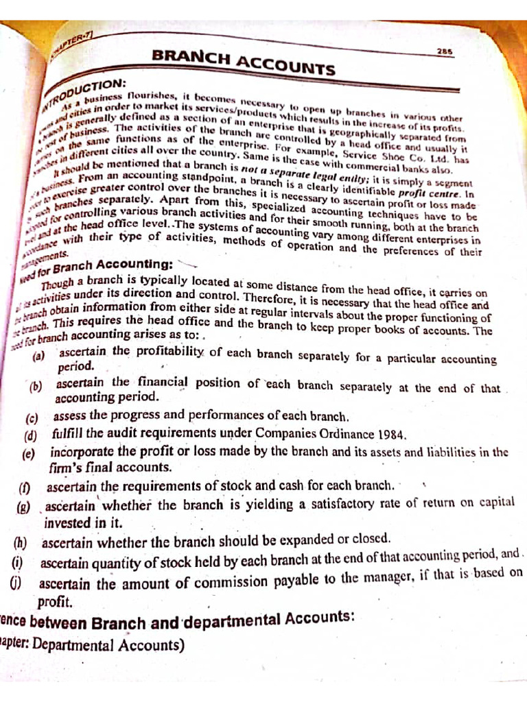 Advance Accounting Chapter 7 Notes | PDF