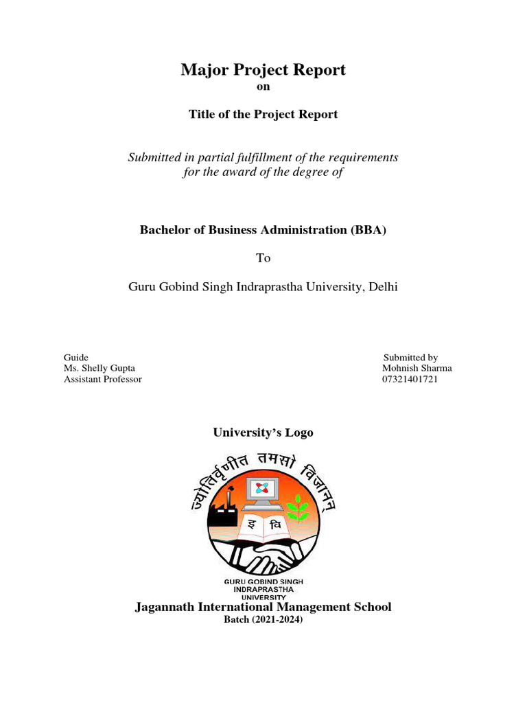 Major Project Report | PDF | Educational Technology | Learning