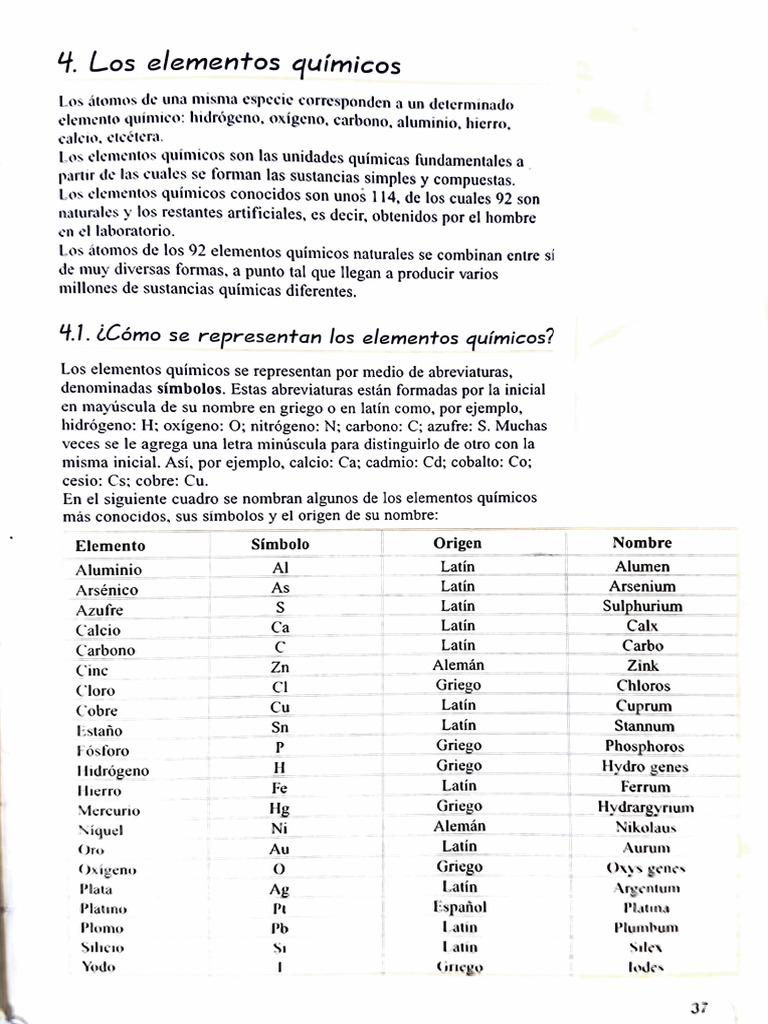 Sustancias - Elementos Qu-Micos - Libro Qca Polimodal - J. Mautino | PDF | Elementos químicos ...