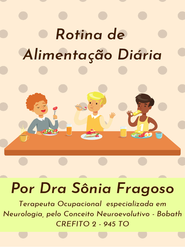Rotina de Alimentação Diária | PDF | Caldo | Culináriar