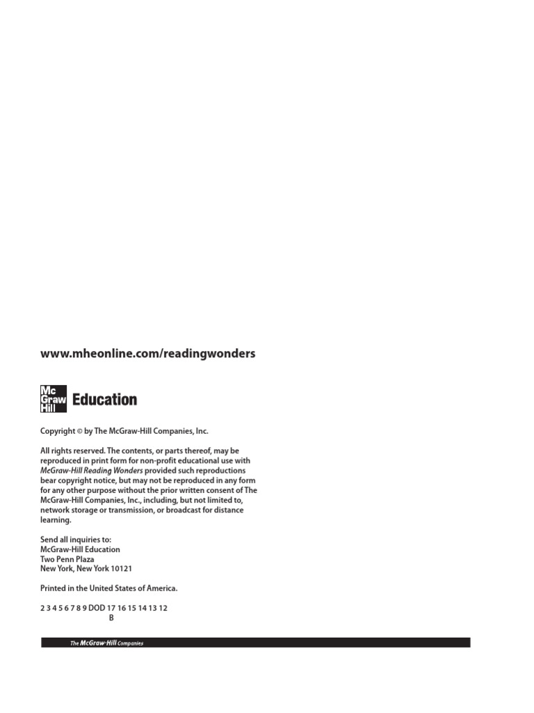 Reading Wonders - Assessment.unit Assessment.G2 | PDF | Reading ...