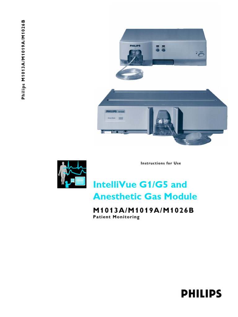 Philips IntelliVue G1 G5 and Anesthetic Gas Module Instructions For Use ...