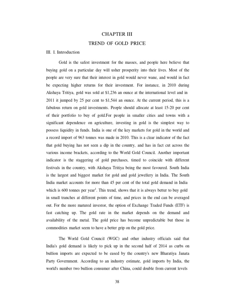 10 - Chapter 3 | PDF | Gold | Demand