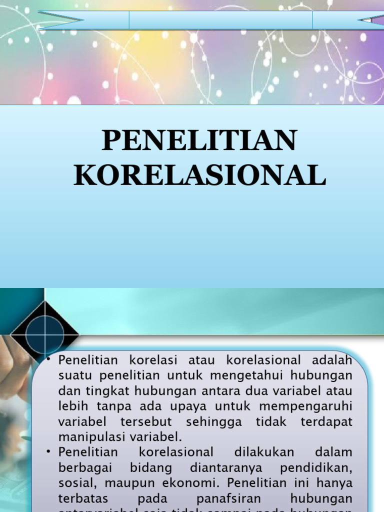 Penelitian-Korelasional | PDF