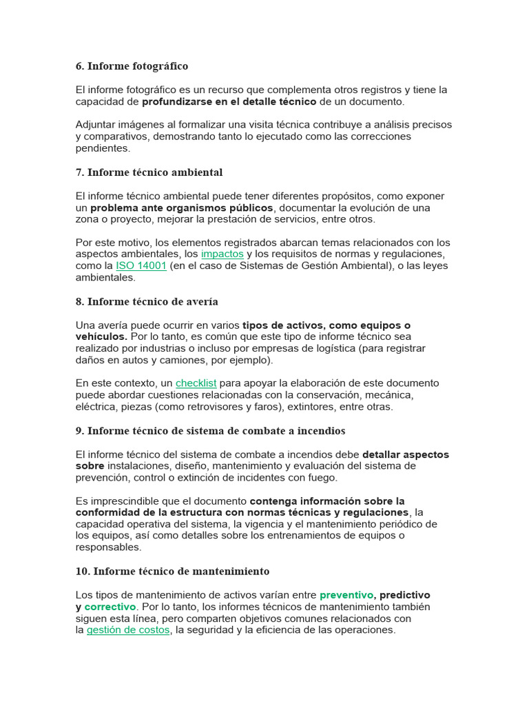 Informe Fotográfico | PDF | Calidad (comercial) | Archivo de computadora