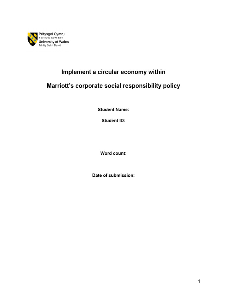 Alina Sustainabile Hospitality and Tourism | PDF | Corporate Social ...